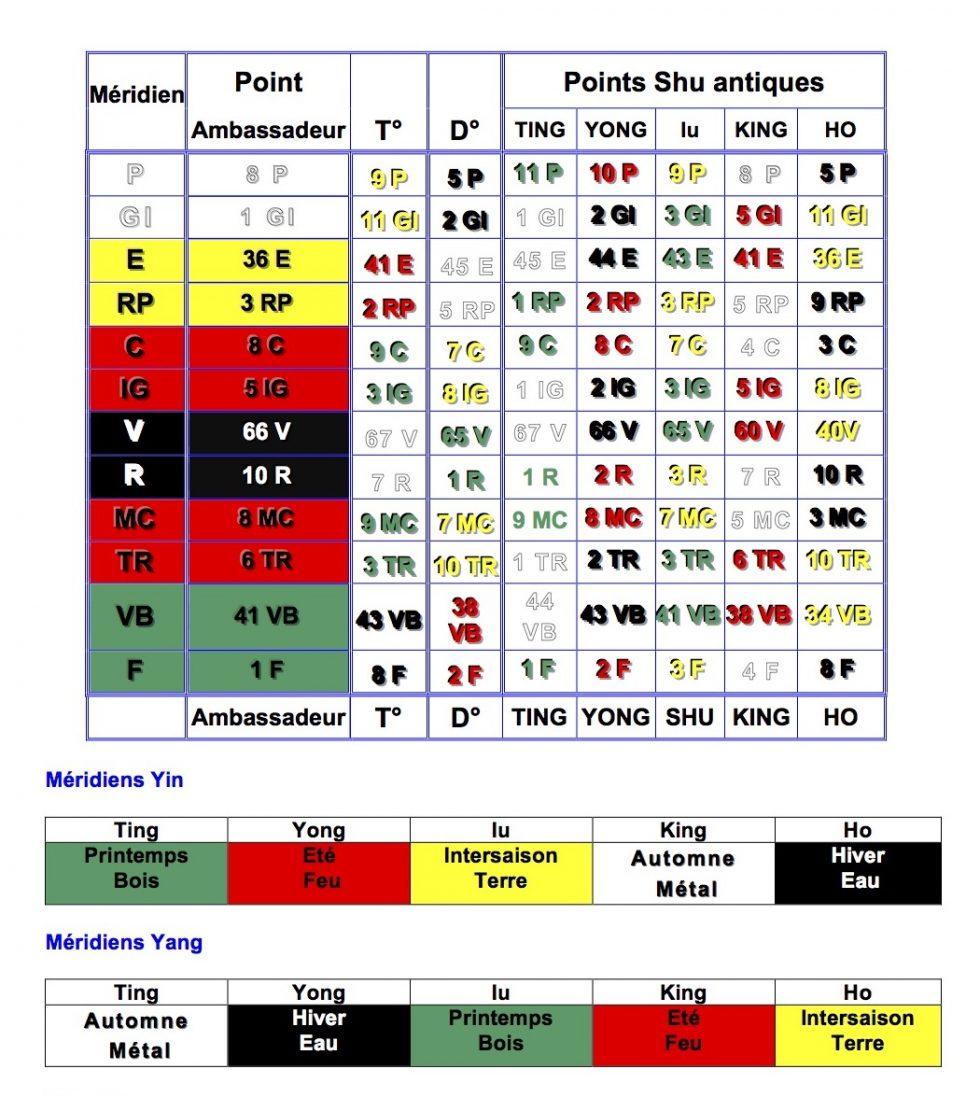 POINTS SHU ANTIQUES - Tao et Spiritualité